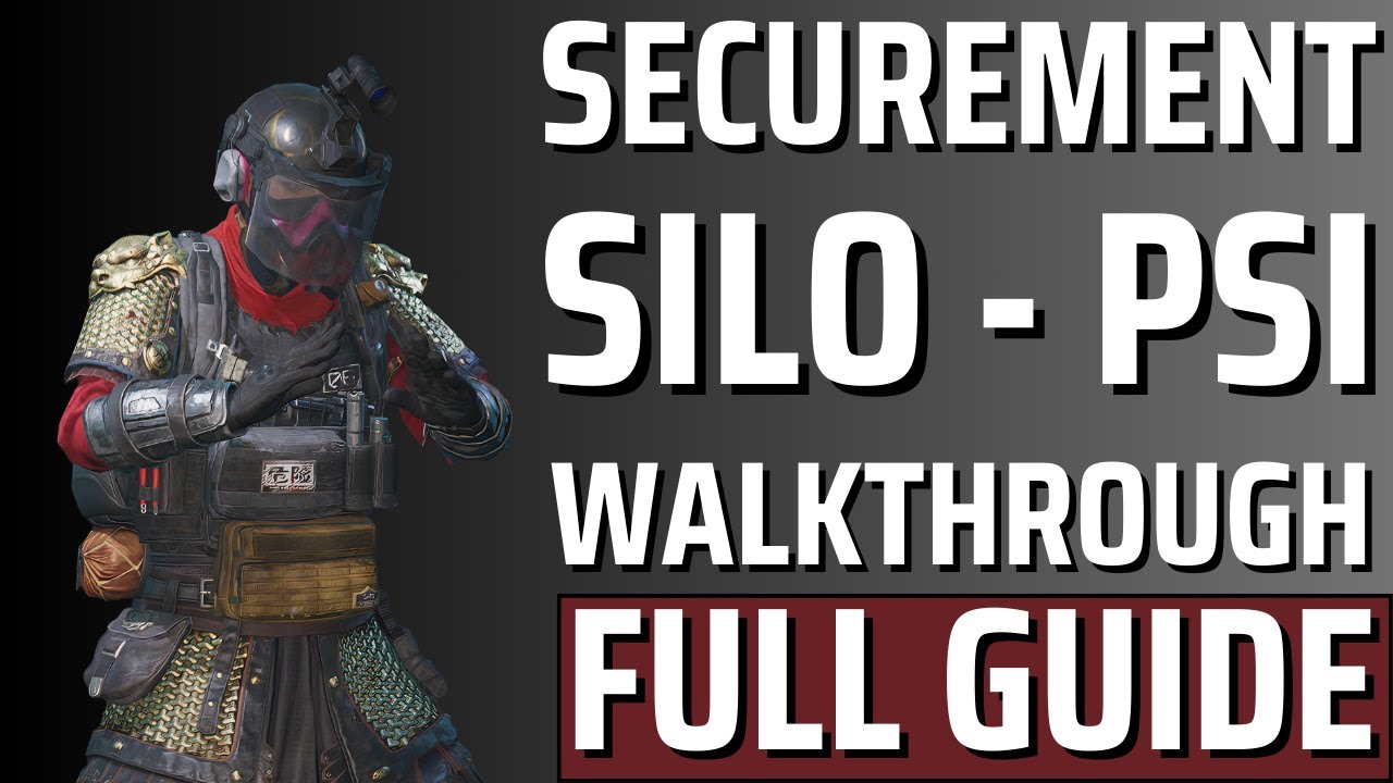 Once Human Securement Silo Psi Walkthrough Normal Guide Cbt 3 Youtube