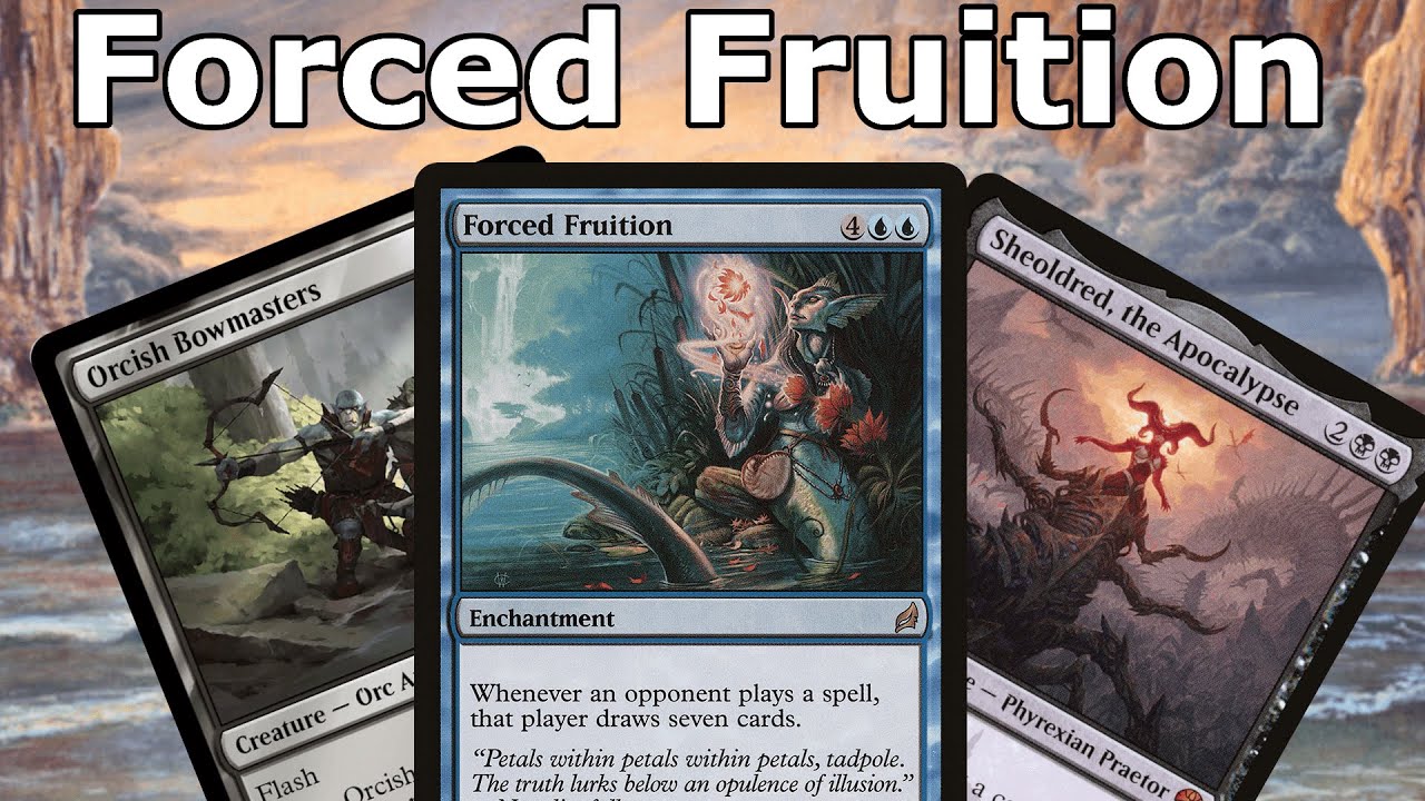 WOULD YOU LIKE SEVEN CARDS? Forced Fruition Combo (Legacy MTG) - YouTube