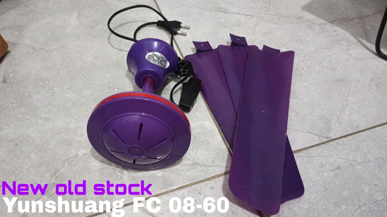 Unboxing Old Yunshuang Mini Ceiling fan (600mm) - YouTube