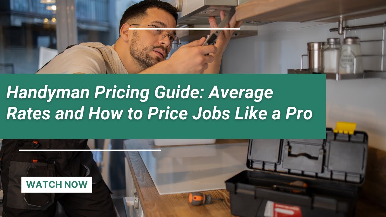 How to Price Handyman Jobs Like a Pro | Handyman Pricing Guide - YouTube