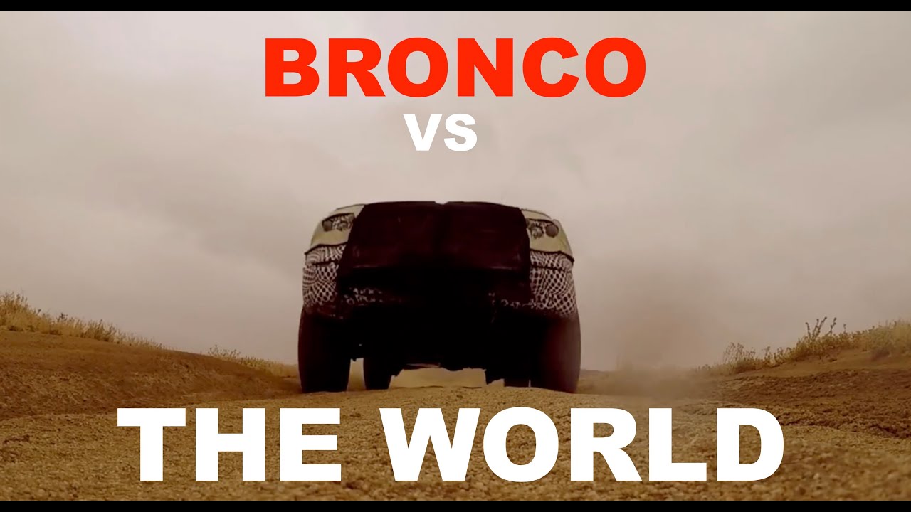 2021 Bronco Revelations vs FJ Cruiser, 4Runner, Wrangler, Defender ...