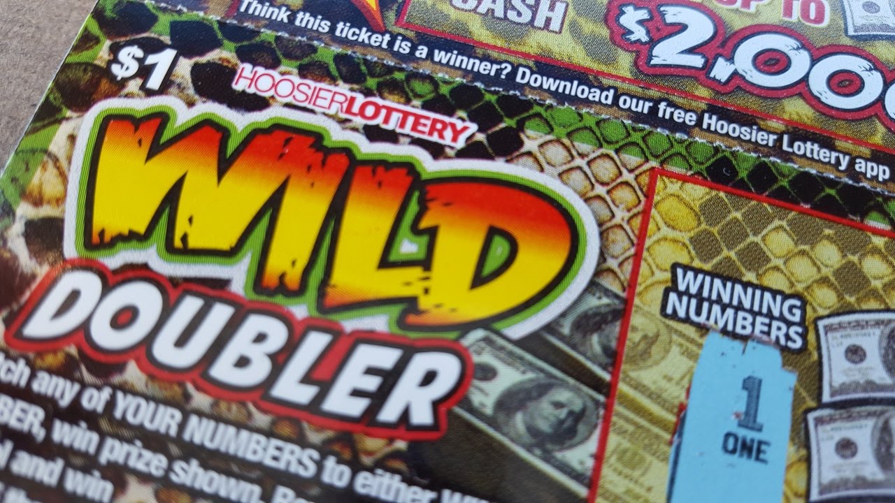 WILD DOUBLER Indiana Hoosier Lottery Scratch Off Tickets - YouTube