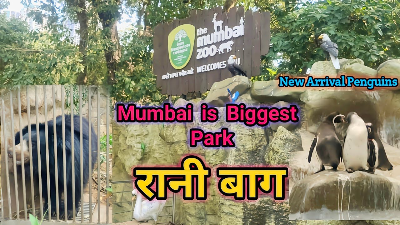 Mumbai Zoo Rani Baug | रानी बाग | Mumbai is biggest park in Byculla ...
