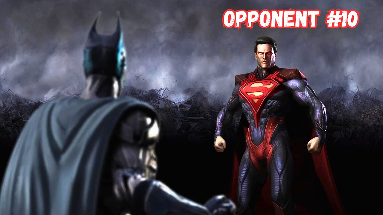 Injustice: Gods Among Us - Classic Battle as Batman (HARD) - YouTube