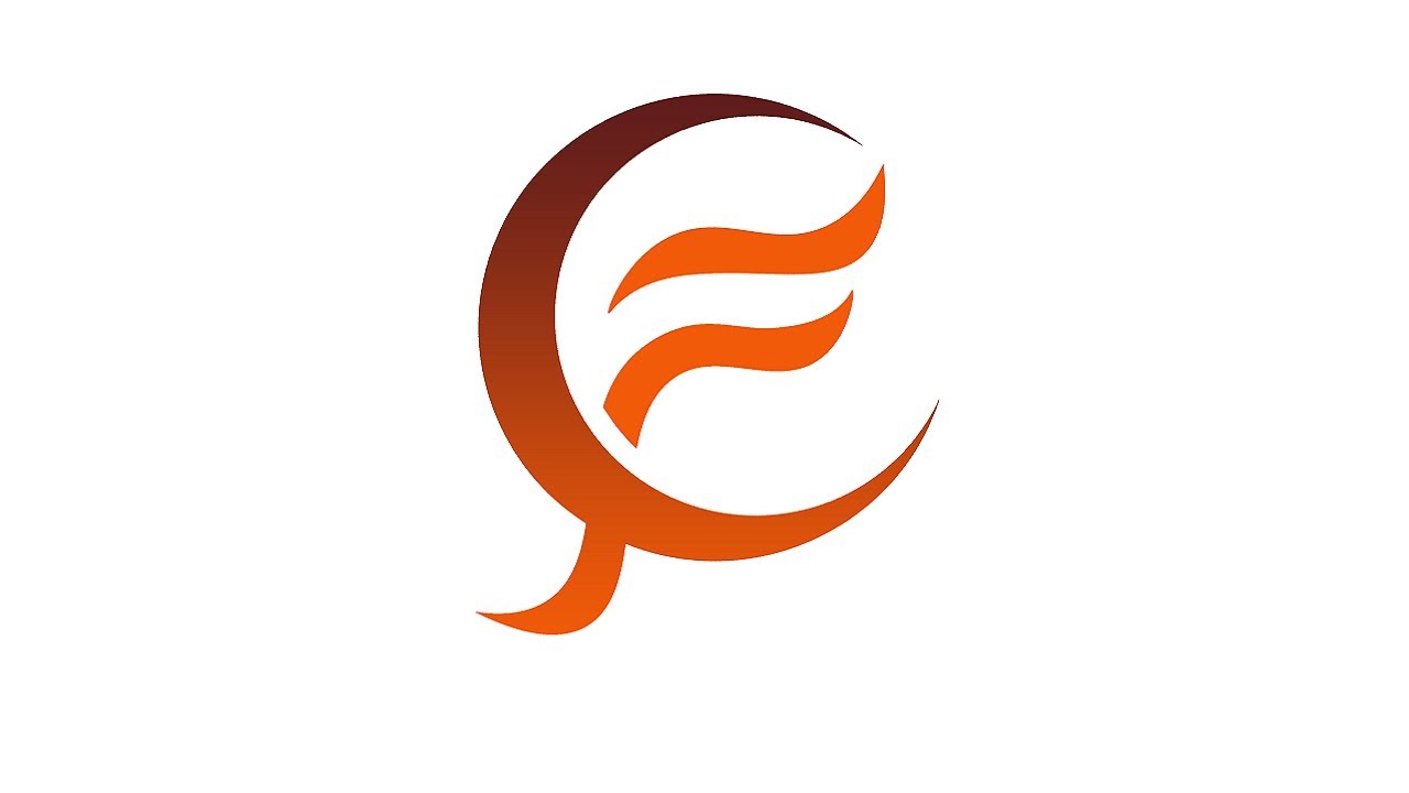 Photoshop Tutorial - F Letter Logo Design - Adobe Photoshop CC Tutorial ...