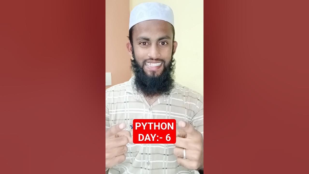 Sixth Day In Python Today I Learned Operators And Loops Pythonbeginner Pythonlearn
