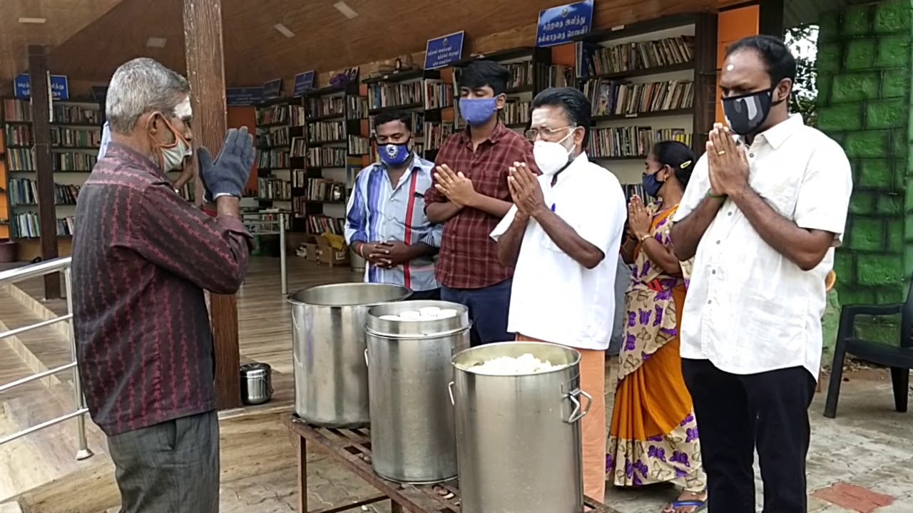 Annadhanam morning at trichy puthur gh on 02/07/2020 - YouTube