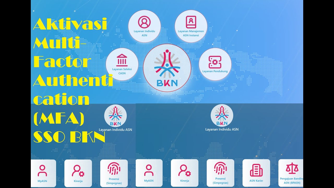 Aktivasi Multi-Factor Authentication (MFA)SSO BKN - YouTube