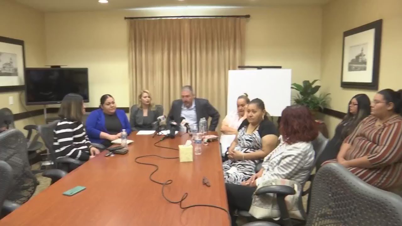 Family of Grandmother shot by LCPD holds News Conference - YouTube