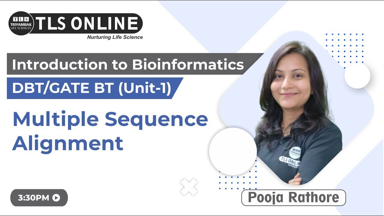 Multiple Sequence Alignment | GATE-BT , DBT-JRF | - YouTube
