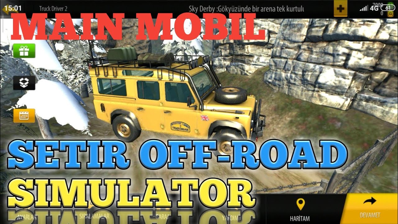 MOBIL SETIR OFF-ROAD SIMULATOR 29# - YouTube