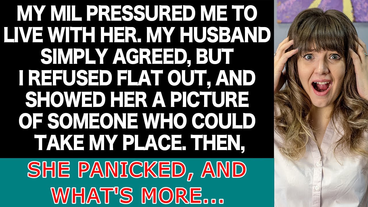 MIL insists on living together! I declined and suggested, "Why not stay ...