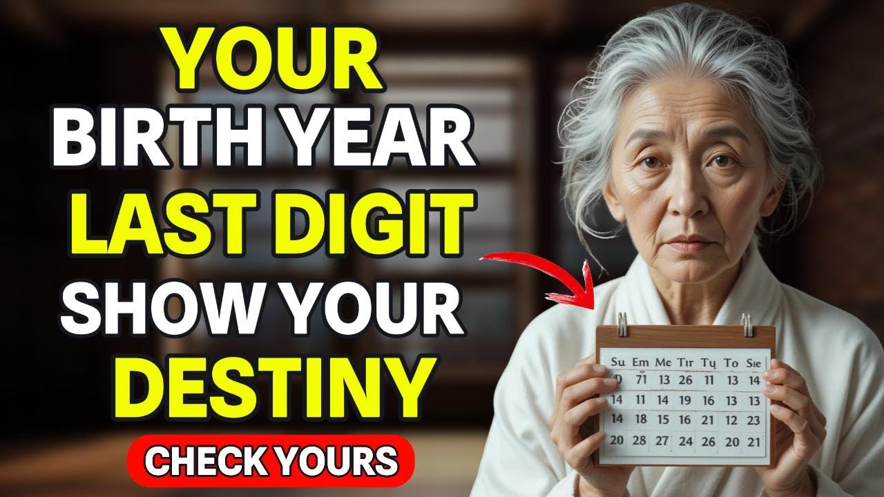What The Last Digit of Your Birth Year Means You'll Be SHOCKED Buddhist ...