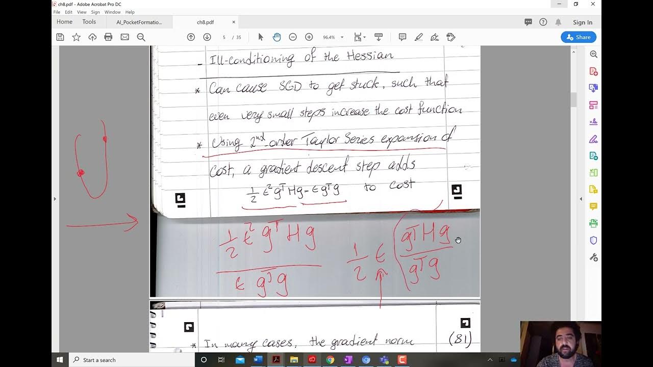 Introduction to Deep Learning - Module 3 - Video 52: Hessian Ill-Conditioning - YouTube