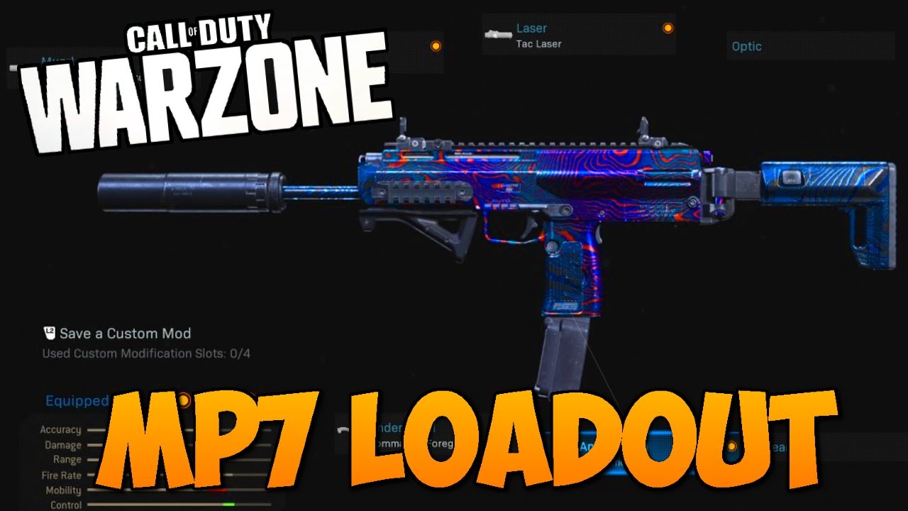 Best MP7 Loadout for Warzone! | Modern Warfare Warzone - YouTube