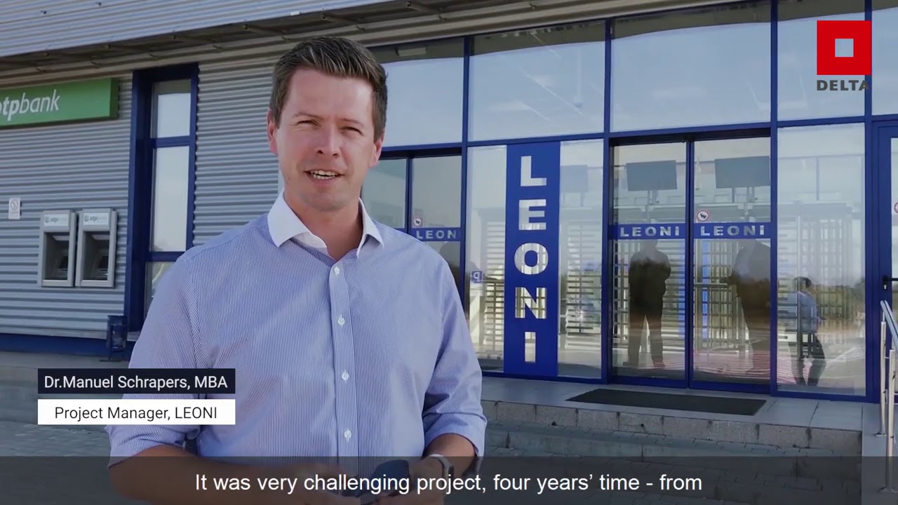 Production plant LEONI Ukraine, plant II – 2nd phase - YouTube