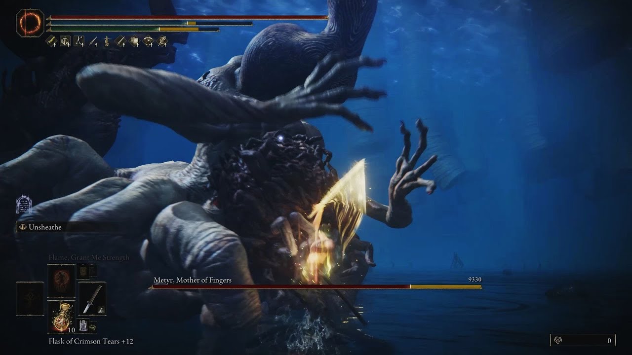 Metyr, Mother of Fingers Boss Fight - Elden Ring™ Shadow of the Erdtree ...