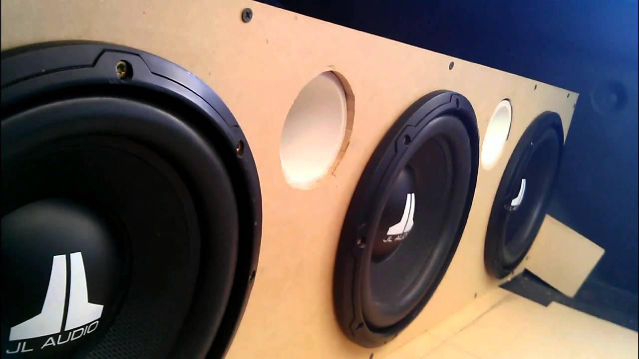 3 JL Audio 10 wx-4 - YouTube