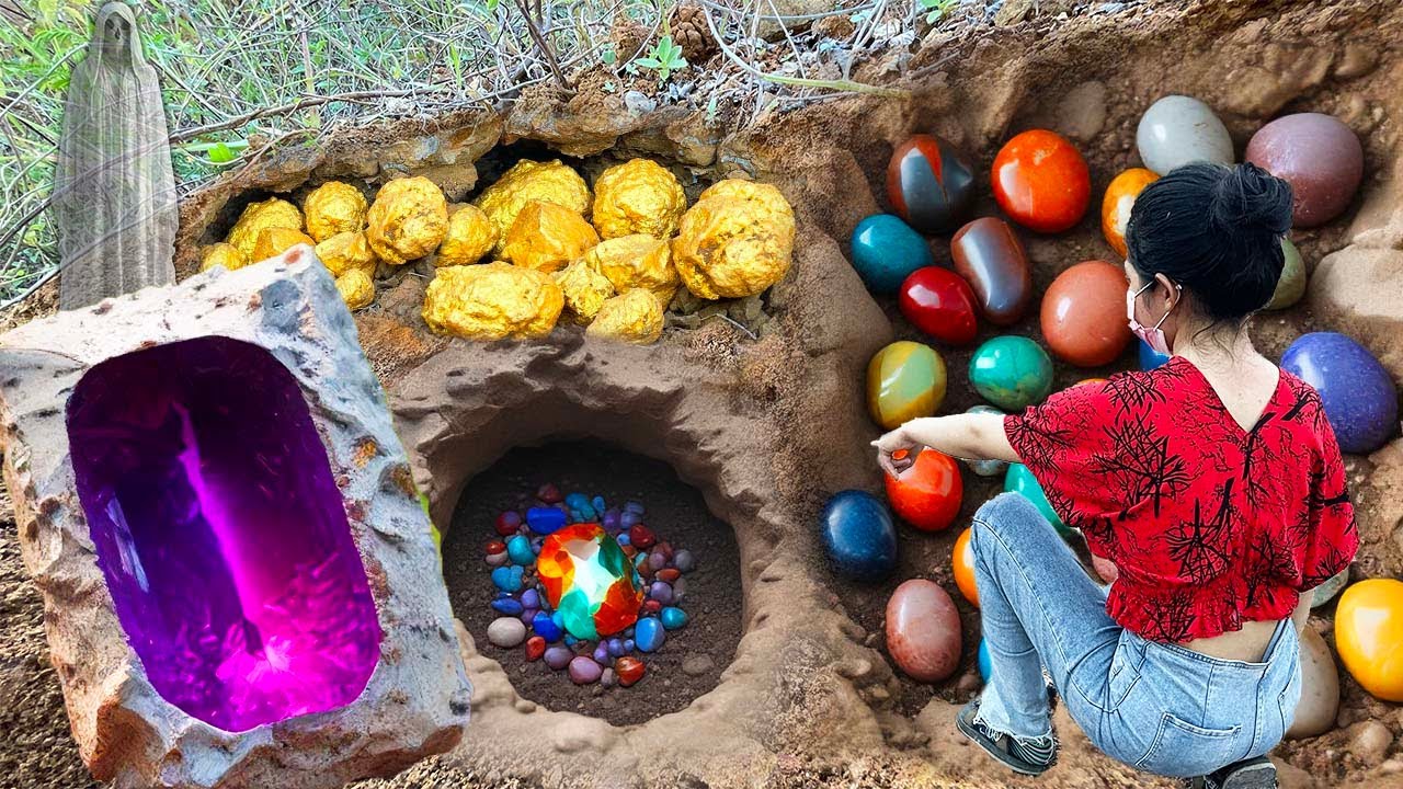 I'm starting! I opened 12 treasure Gemstone chests at once!!! - YouTube