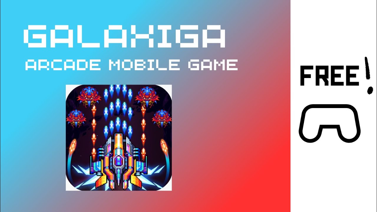 FREE Classic Arcade Mobile Game - Gameplay [Galaxiga Arcade] - YouTube