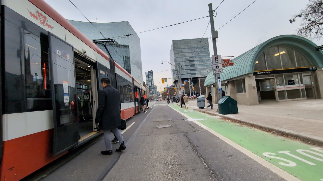 TTC 506 Streetcar Ride to Queens Park Station - YouTube