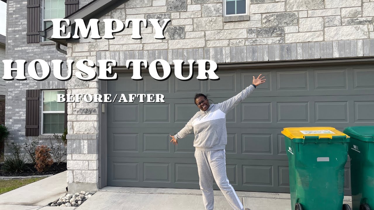 EMPTY HOUSE TOUR!!! Before/After it was empty🥲 - YouTube