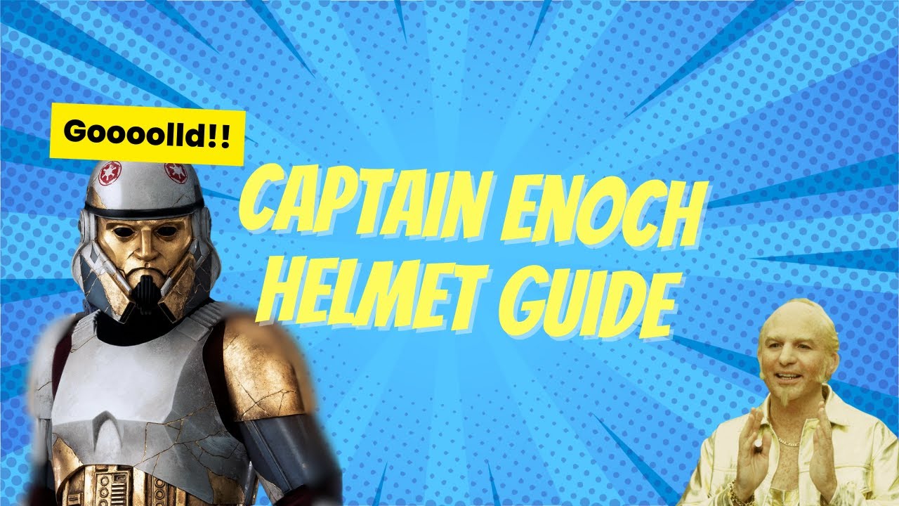 Captain Enoch Helmet Tutorial - YouTube