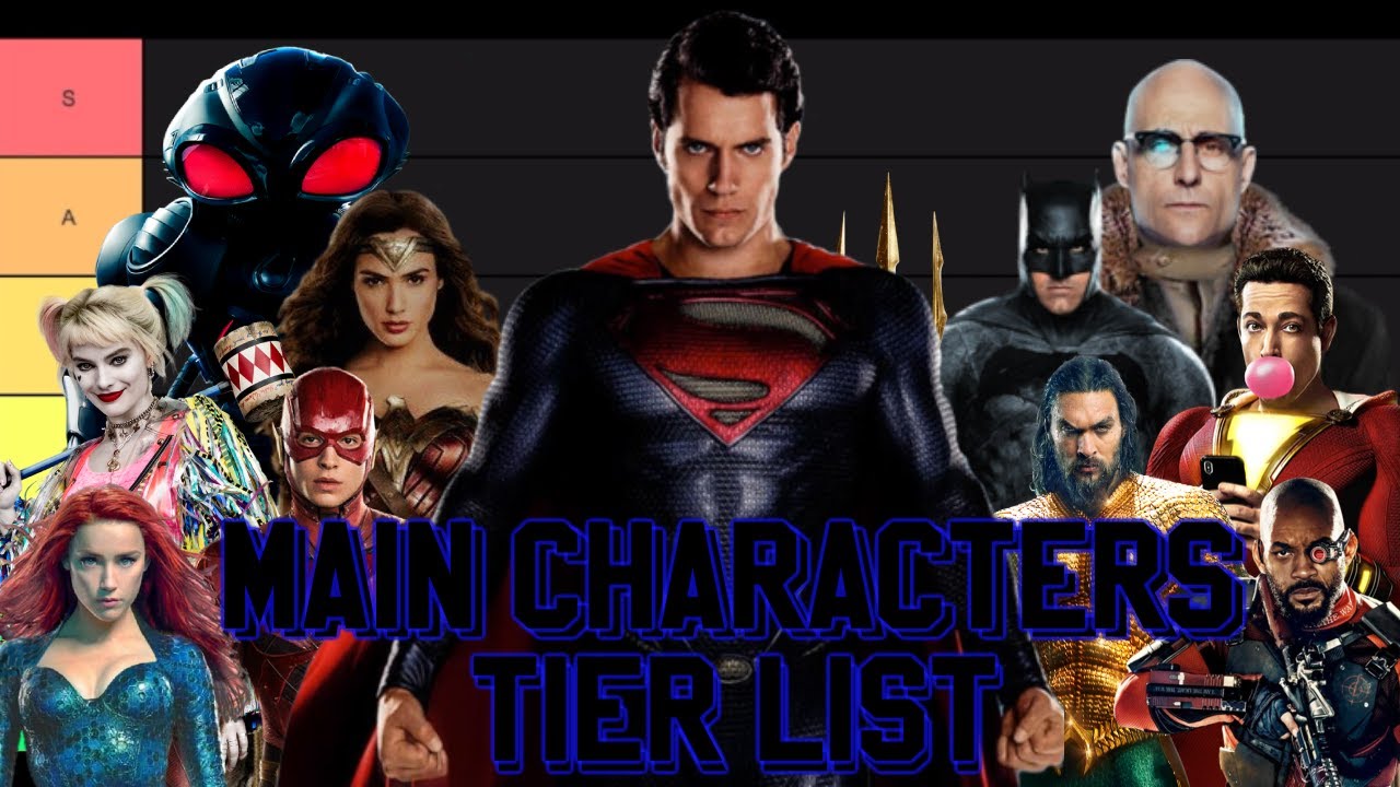 DC Extended Universe Main Characters Tier List YouTube dc-extended-universe-main-characters-tier-list-youtube