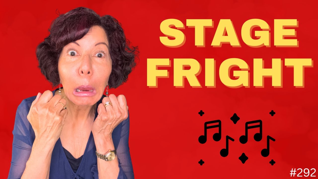 PERFORMANCE ANXIETY SINGING? Homework & 2 CRAZY Exercises! - YouTube