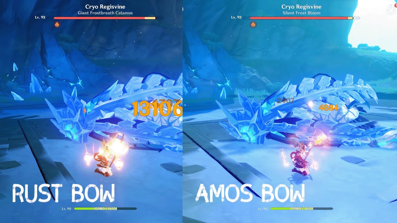 Yoimiya Rust vs Amos Bow || Genshin Impact - YouTube