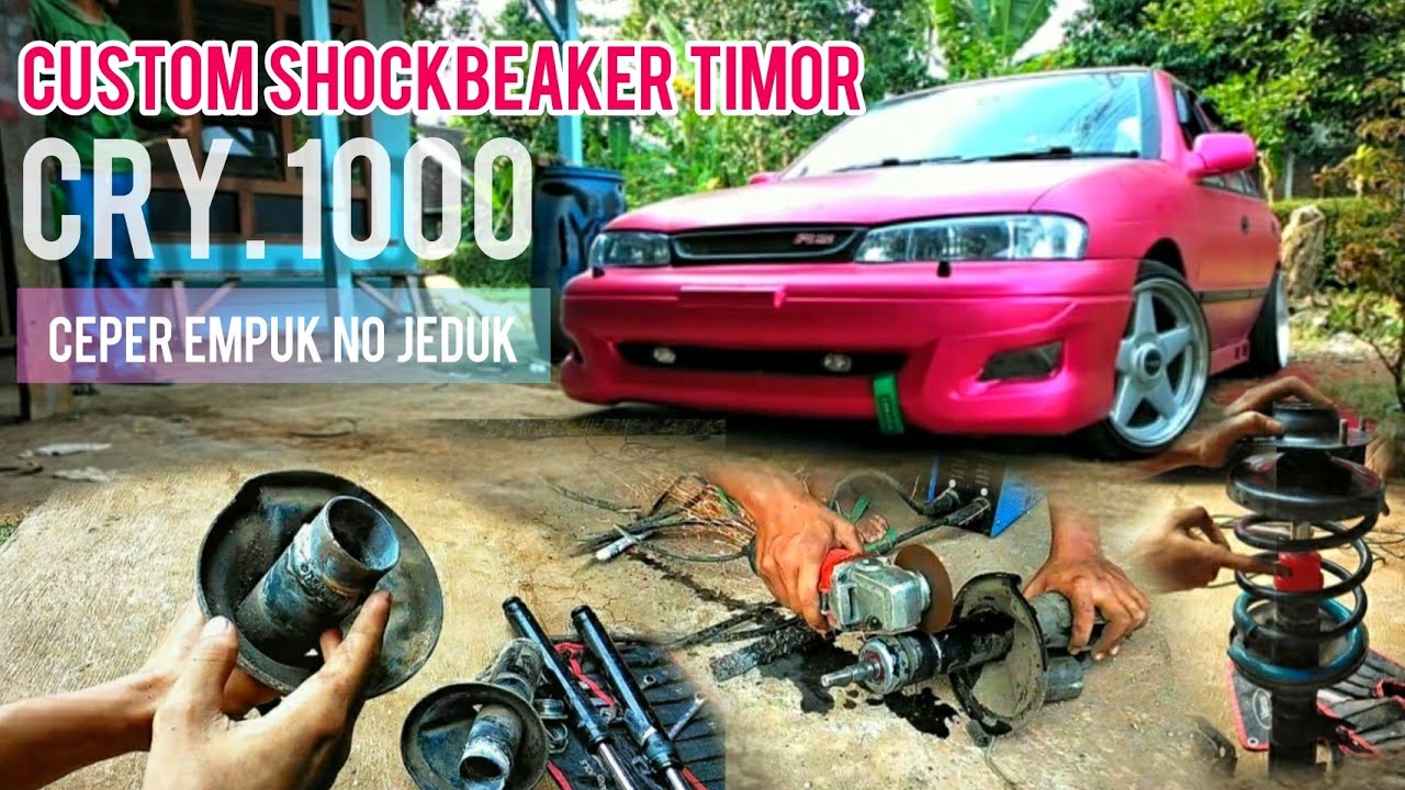 Shockbreaker depan TIMOR custom CARRY 1000 || ceper empuk NO jeduk ...