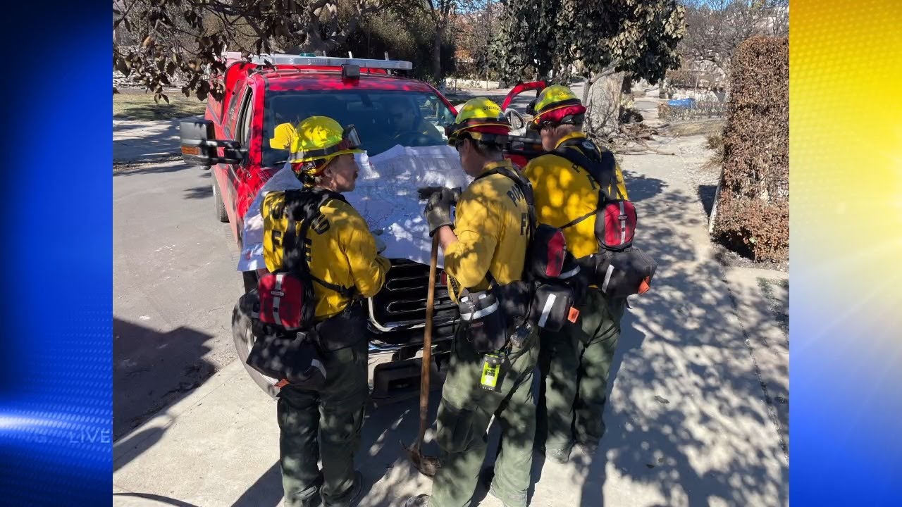 Oregon firefighting strike teams at work - YouTube