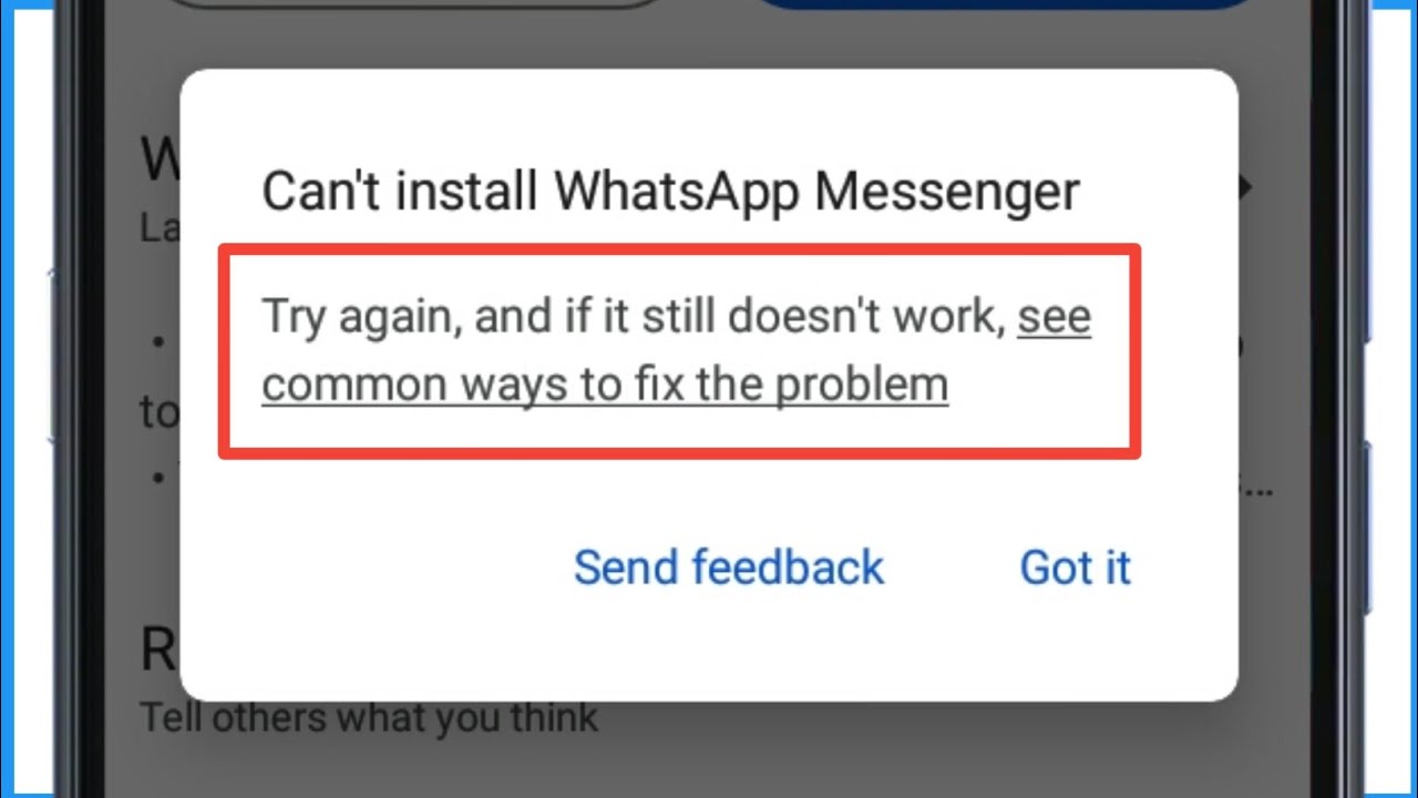 Play Store See Common Ways To Fix The Problem | Play Store Try Again ...