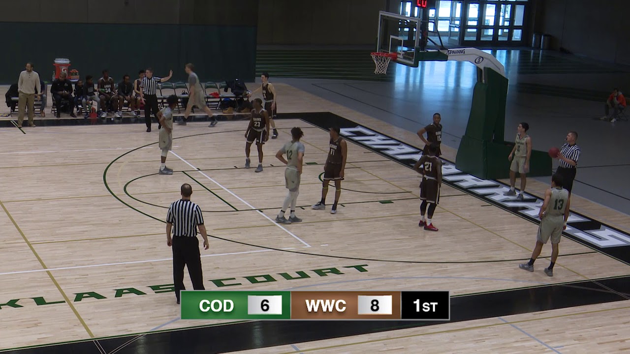College of DuPage vs. Wilbur Wright College -Men's Basketball Game 2/2 ...