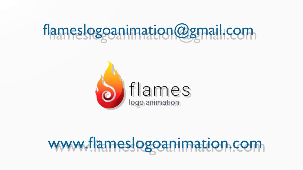 Flames Logo Animation - Book Logo Animation - YouTube