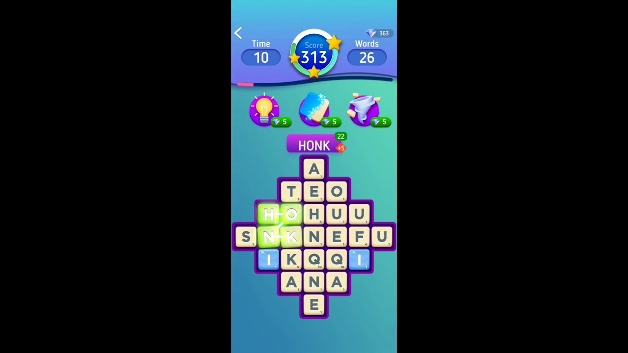 Scrabble GO - Breakfast Drop Gameplay - YouTube