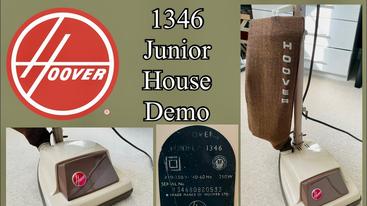 Hoover Junior 1346, House Demonstration @sillysid123 - YouTube