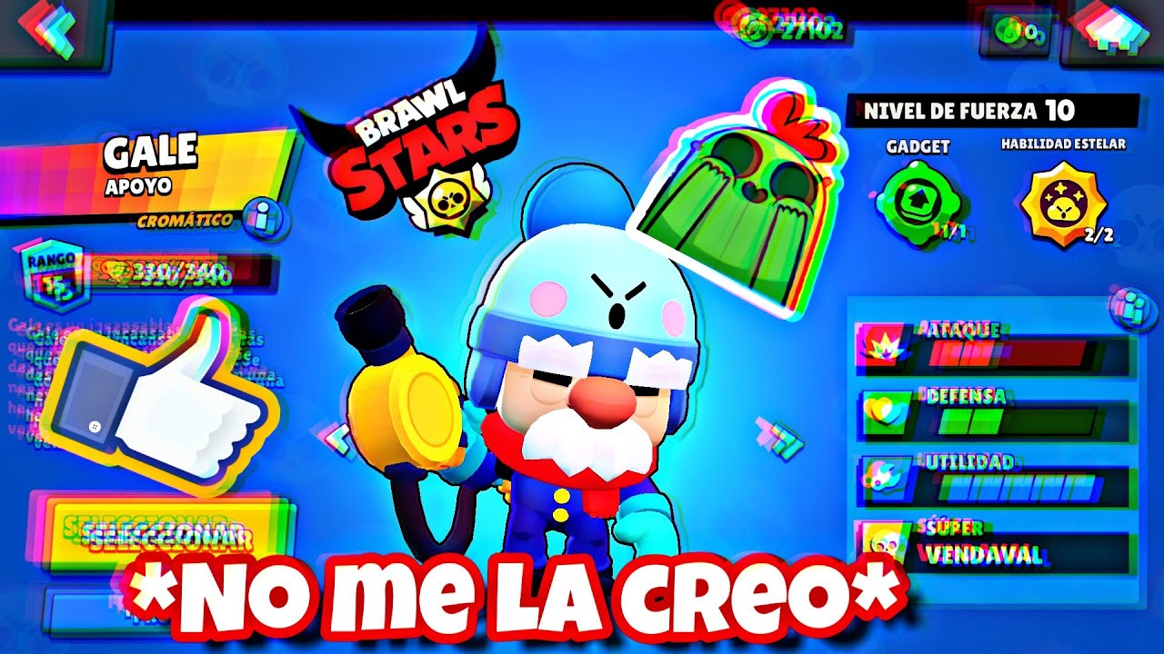 New Brawler GALE (Gameplay Brawl Stars) *Partidas Epicas* 😎😎 - YouTube
