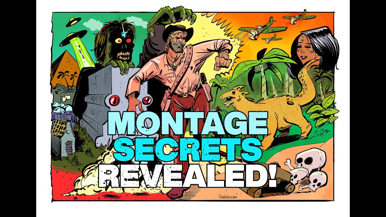 4 Principles to Master to Make an Awesome Illustrated Montage - YouTube