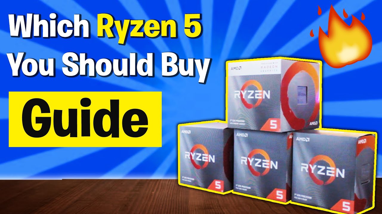Which Ryzen 5 Variant You Should Buy? - YouTube