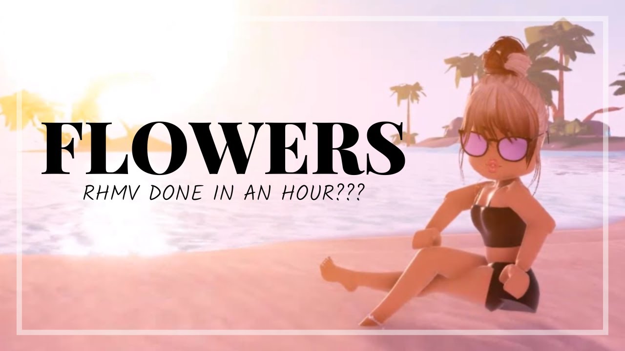 FLOWERS RHMV done in an hour??? || Roblox Royale High - YouTube