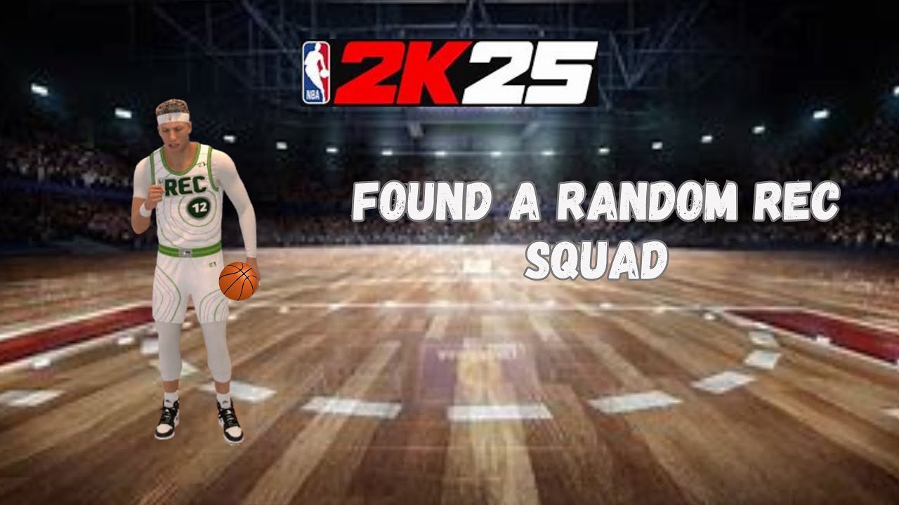 Found A Random Squad in REC NBA 2K25 - YouTube