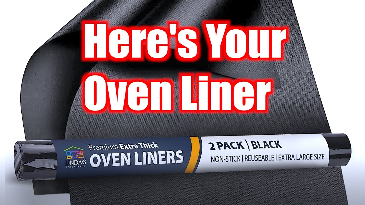 Here's your Oven Liner Non-Stick Oven Mat | Reusable Oven Protector ...
