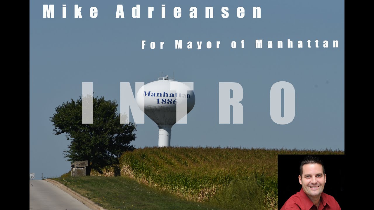 Mike Adrieansen Candidate for Mayor of Manhattan - YouTube