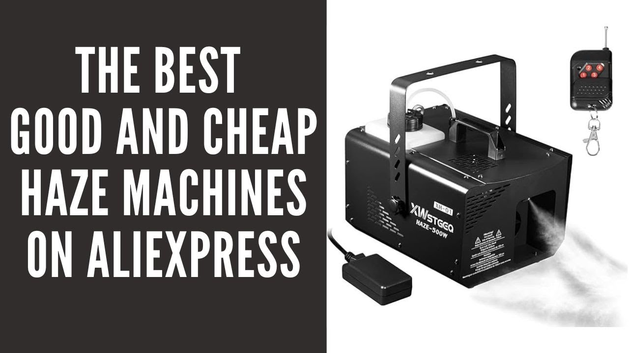 The Best Good And Cheap Haze Machines on Aliexpress - YouTube