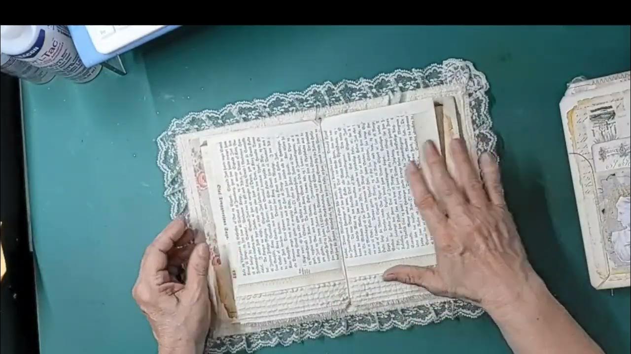 SECRET GARDEN #4 Journal Windup...DTP 49dragonflies - YouTube