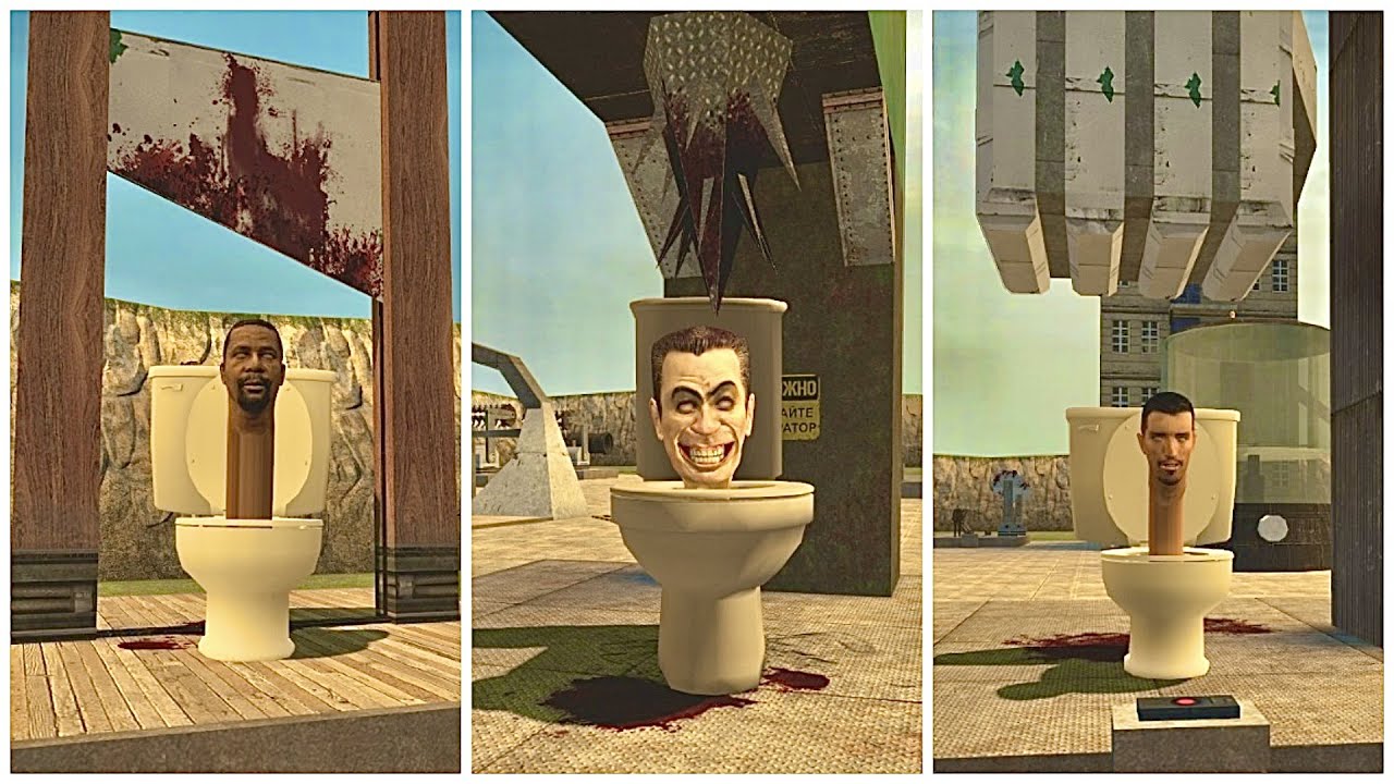 DISTROY SKIBIDI TOILET FAMILY In Garry's Mod! - YouTube