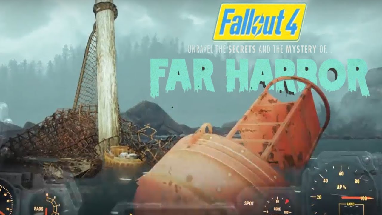 Fallout 4 (Find The Marine Combat Armor Shipments) Far Harbor DLC - YouTube