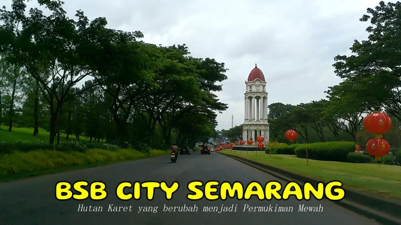 JALAN-JALAN DI BSB CITY SEMARANG, INDAH MENAKJUBKAN - YouTube