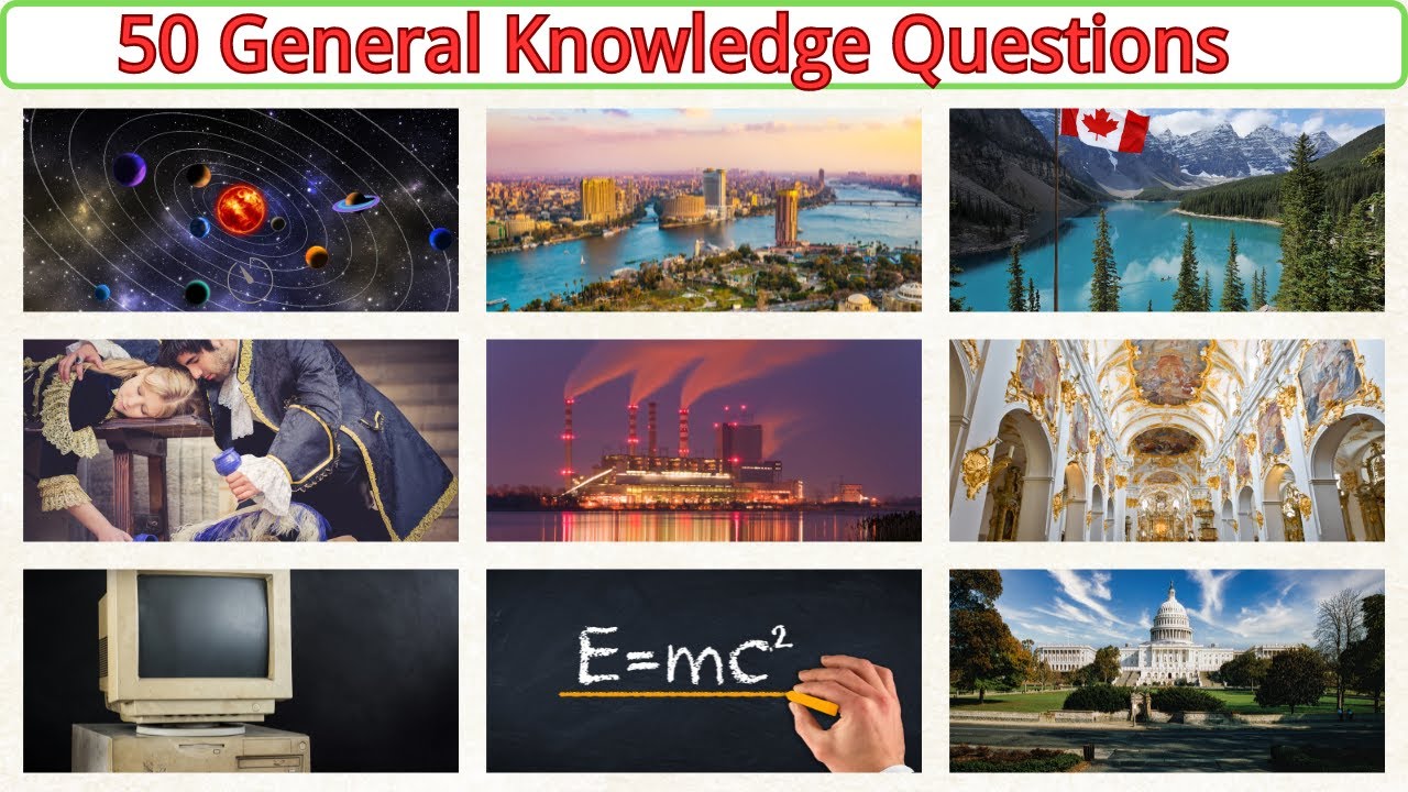 How well is your Knowledge? 50 General Knowledge Questions/#quiz # ...